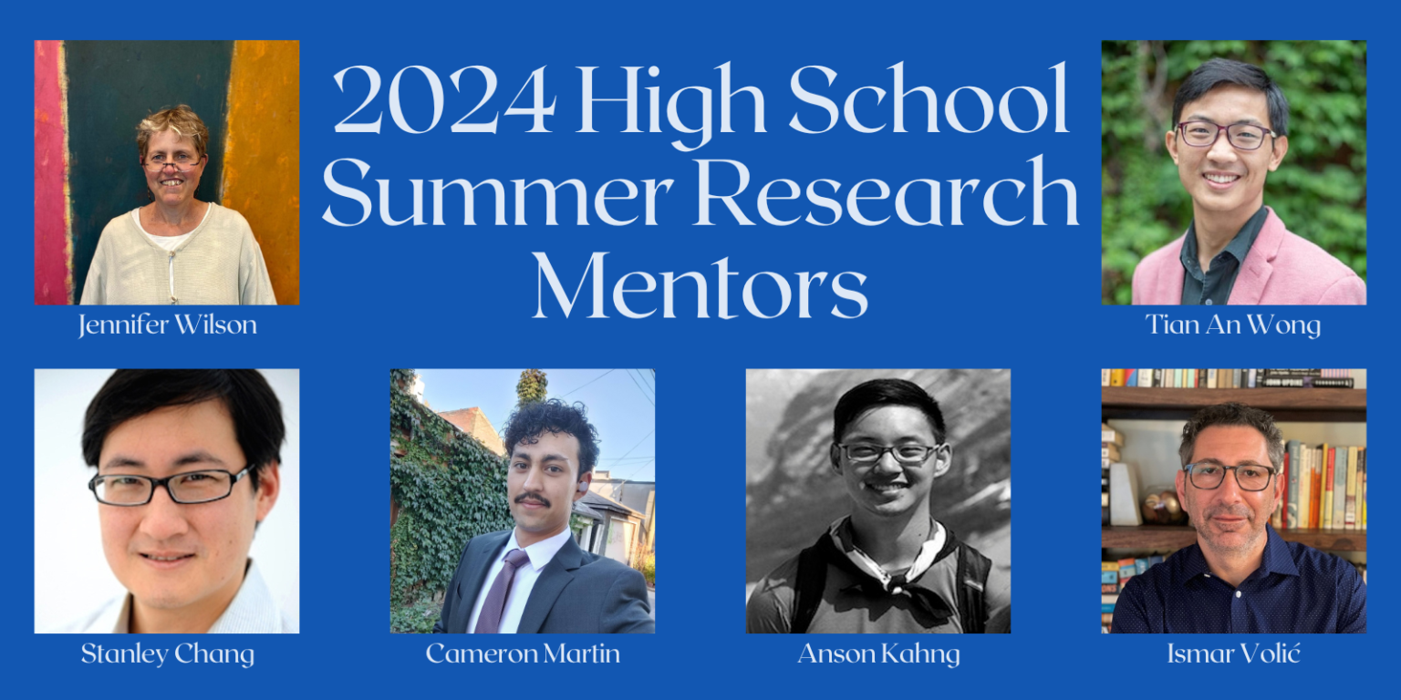 High School Summer Research - Institute for Mathematics and Democracy